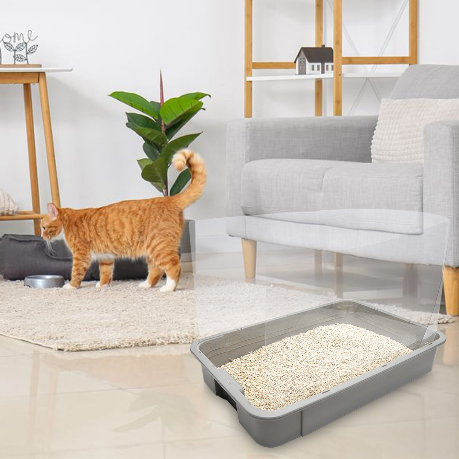 The Ultimate Guide to Pack Cat Litter Box Pee Shields - LooperBuy